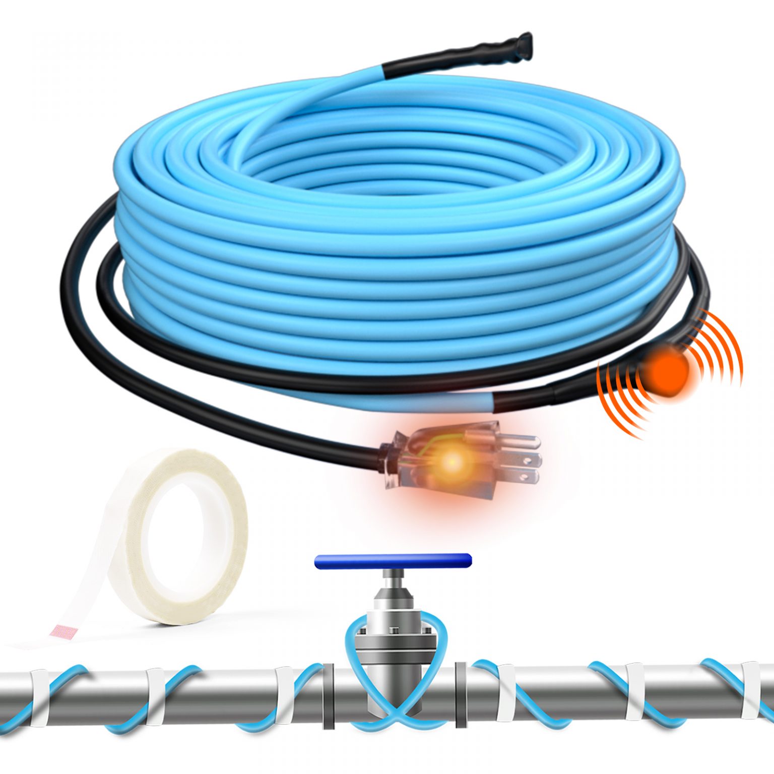 pipe heating cable – HEATIT